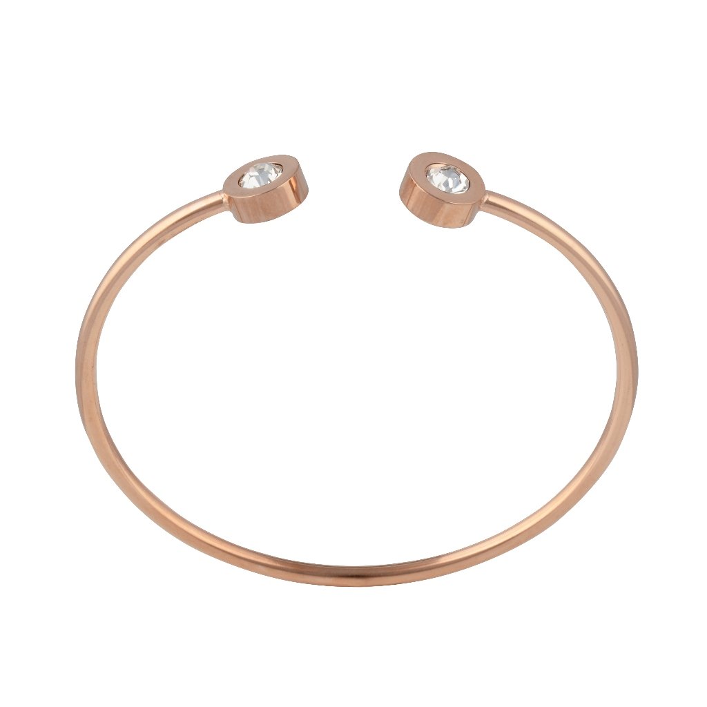 Panlandwoo - Gelang Bangle Titanium Wanita Classy Diamond - Panlandwoo